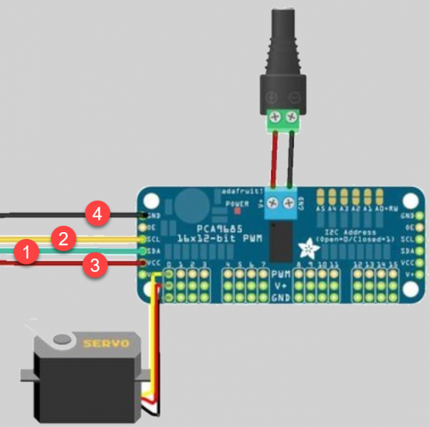Arduino R3 Basic Servo With the PCA9685 – CatiaWidgets2023