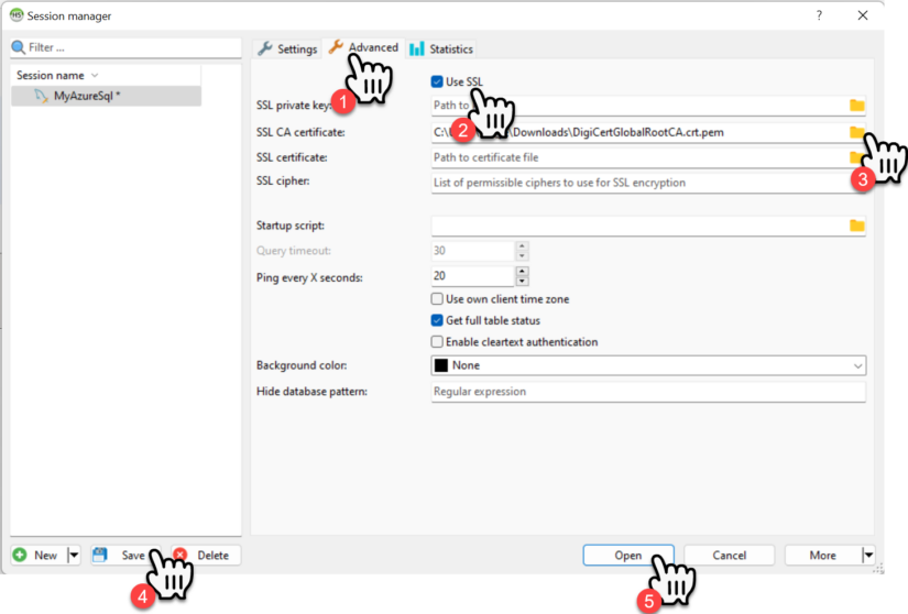 Connecting an Azure MySql Database from a Function – CatiaWidgets2023