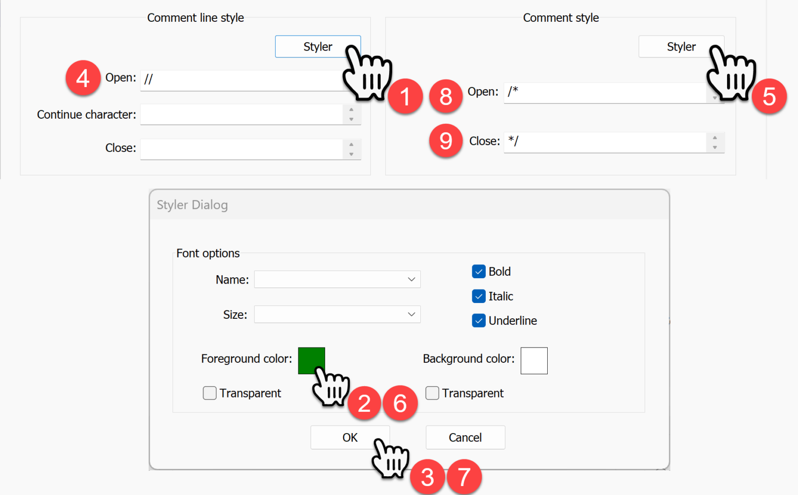 Note Pad ++ EKL Language – CatiaWidgets2023