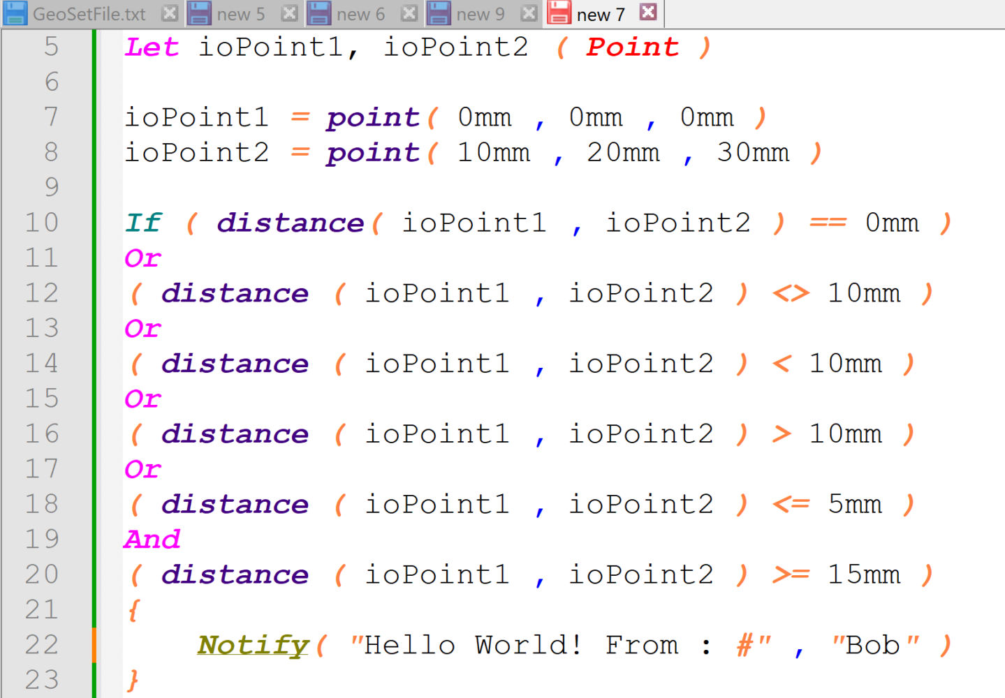 Note Pad ++ EKL Language – CatiaWidgets2023