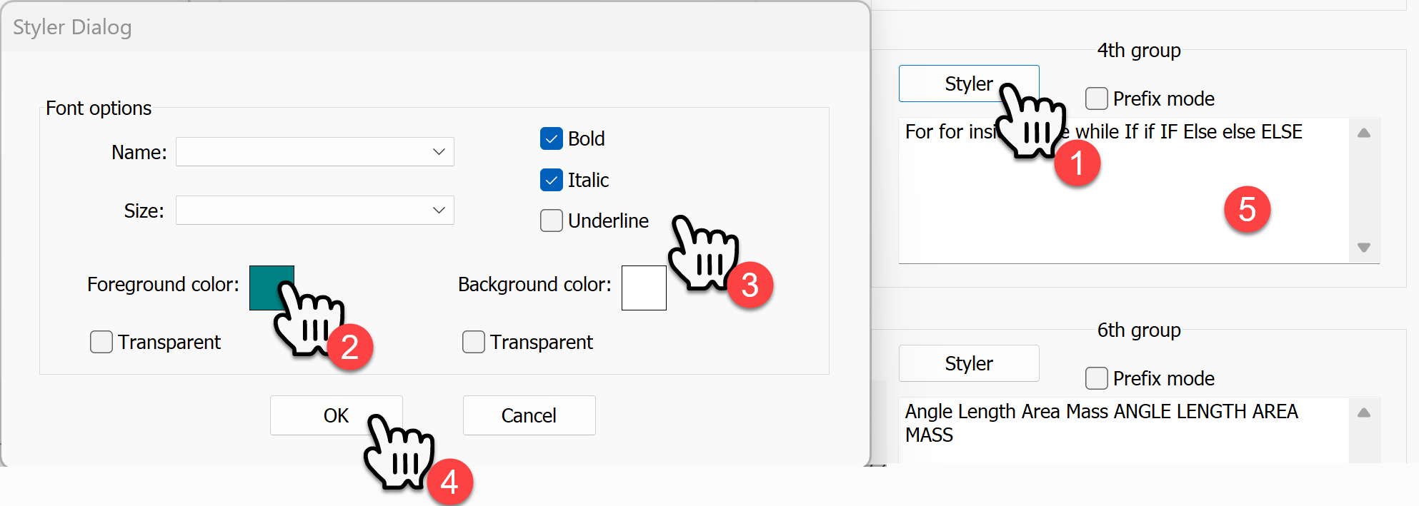 Note Pad ++ EKL Language – CatiaWidgets2023