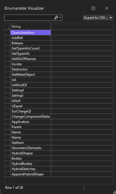 Dynamically Identifying Catia Com Objects At Runtime In C Catiawidgets2023